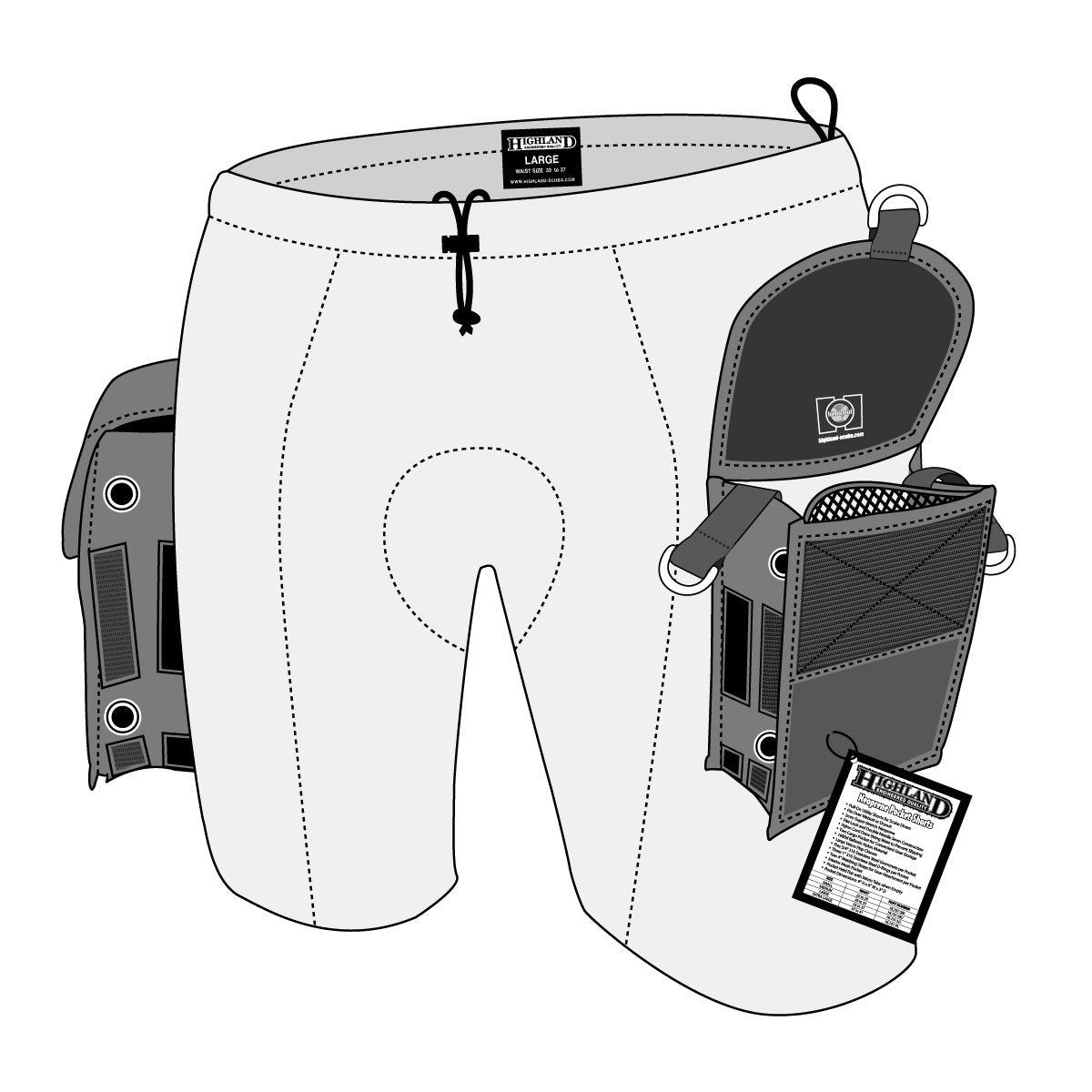 Tec Shorts – Deep Dive Supplies