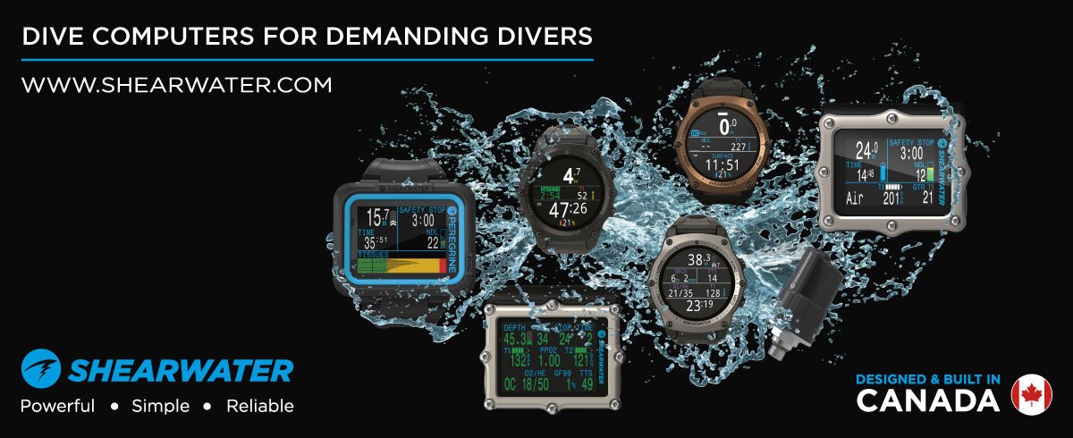 Shearwater Dive Computers Accessories – Deep Dive Supplies
